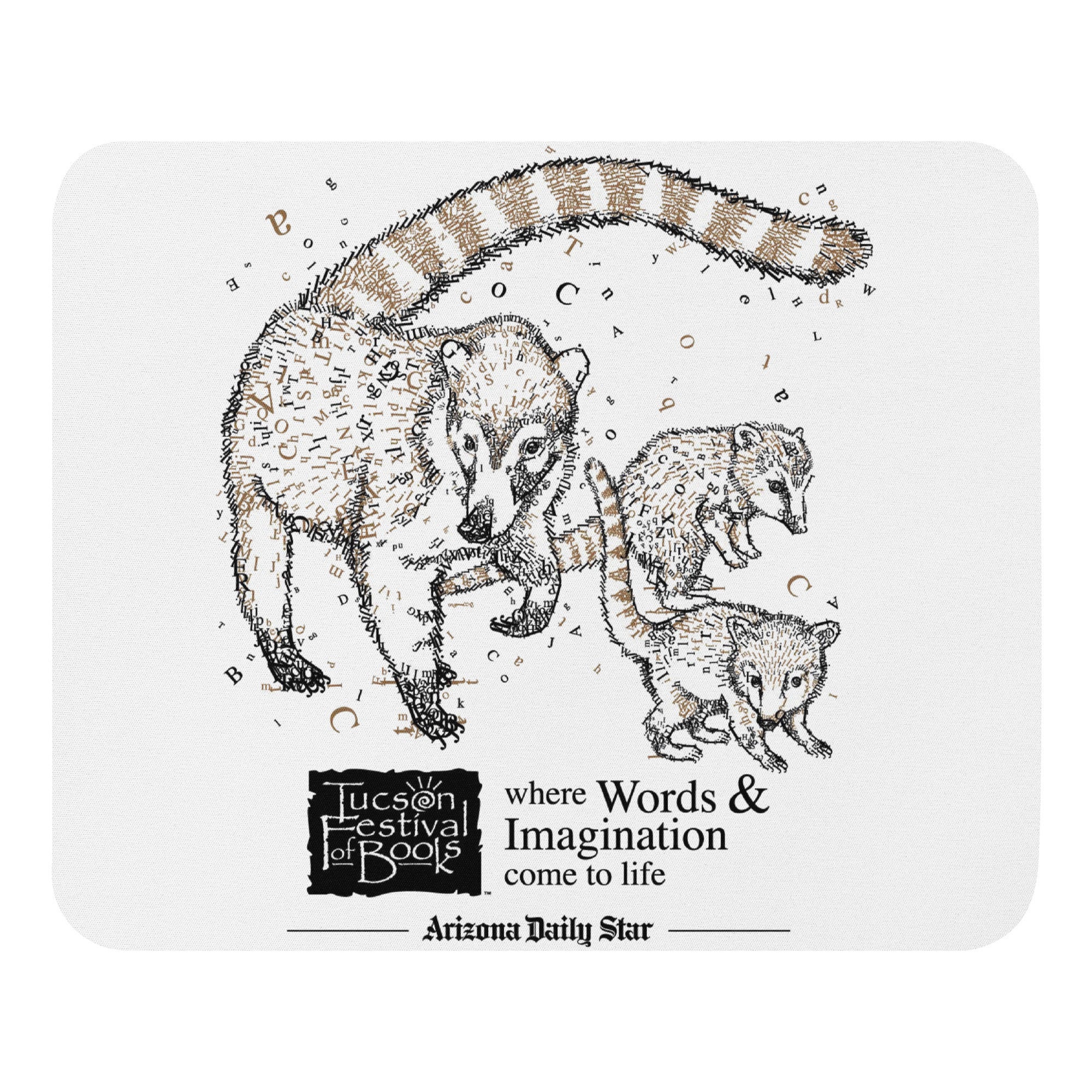 2024 Tucson Festival of Books Mouse pad | Arizona Daily Star